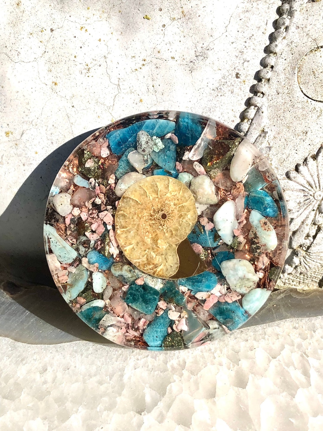 Powerful Orgone Orgonite® Charging Disc Orgone Plate Orgonite Disc ...