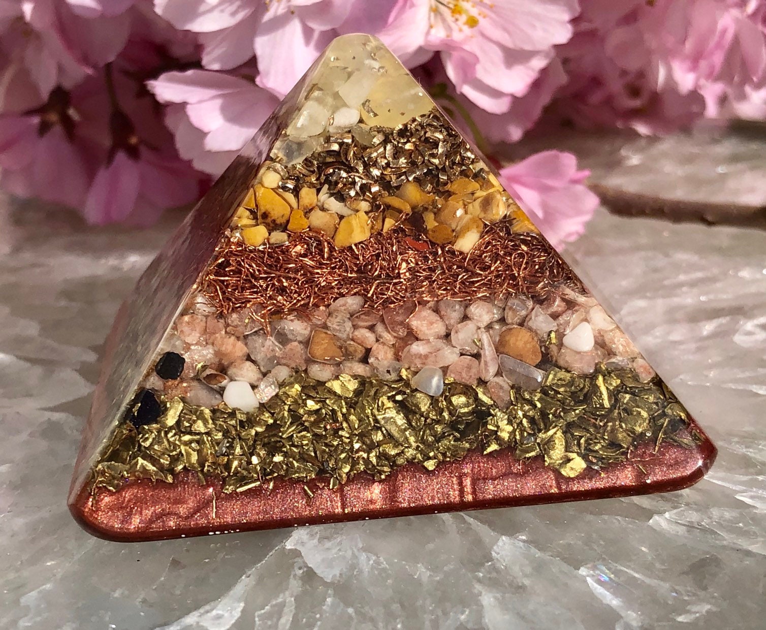 Orgonite® Orgone Pyramid small 2.5 X 2.25 Inches Self - Etsy UK