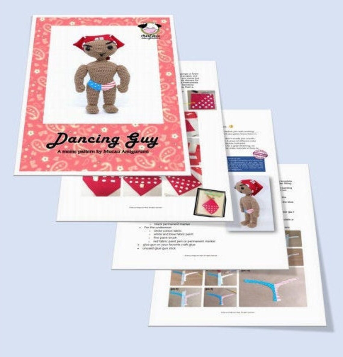 Dancing Guy Meme Pattern - Etsy