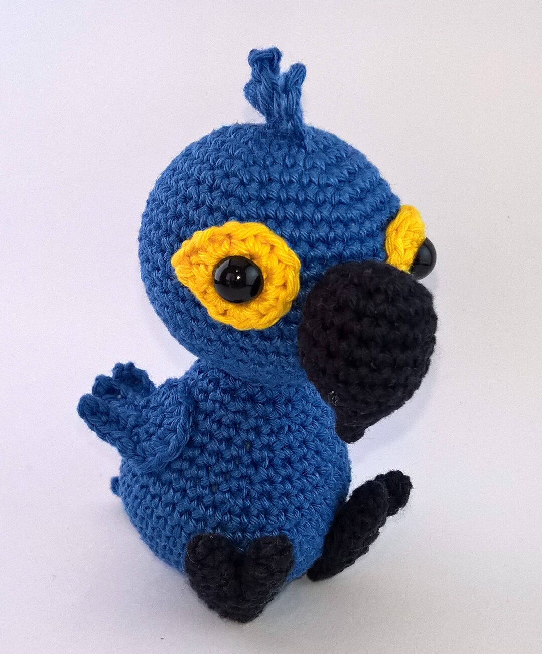 Blue Macaw Amigurumi Pattern - Brazilian Jungle Friends - Etsy
