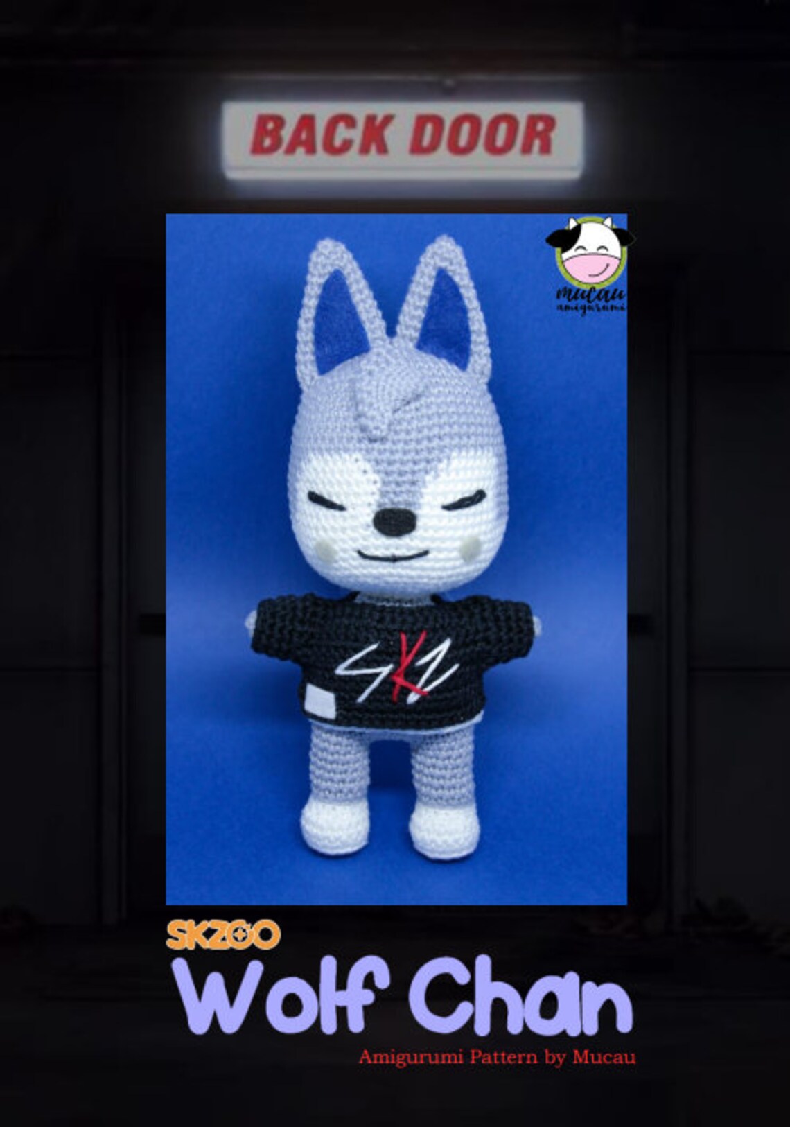 Wolf Chan Amigurumi Pattern by Mucau - Etsy