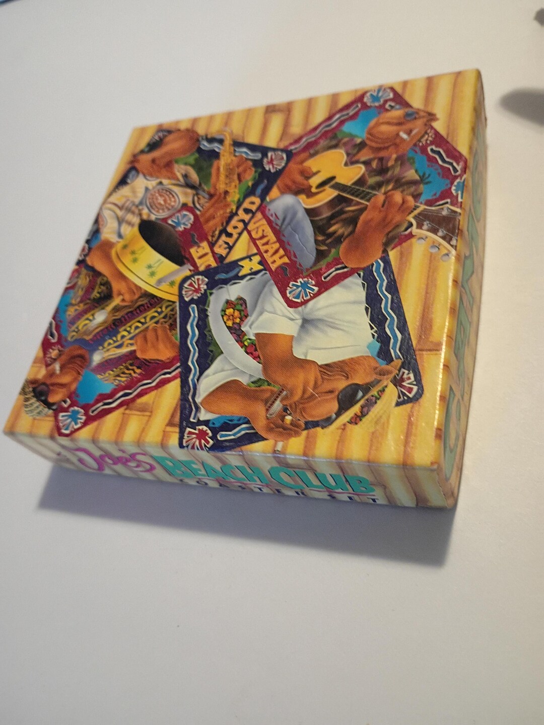 Vintage Camel Joe's Beach Club Coasters 4-pc Set - New in Box - Etsy