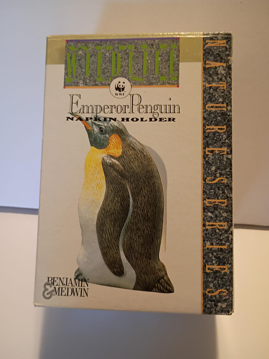 Vintage 1991 Emperor Penguin Napkin Holder by Benjamin & Medwin - New ...