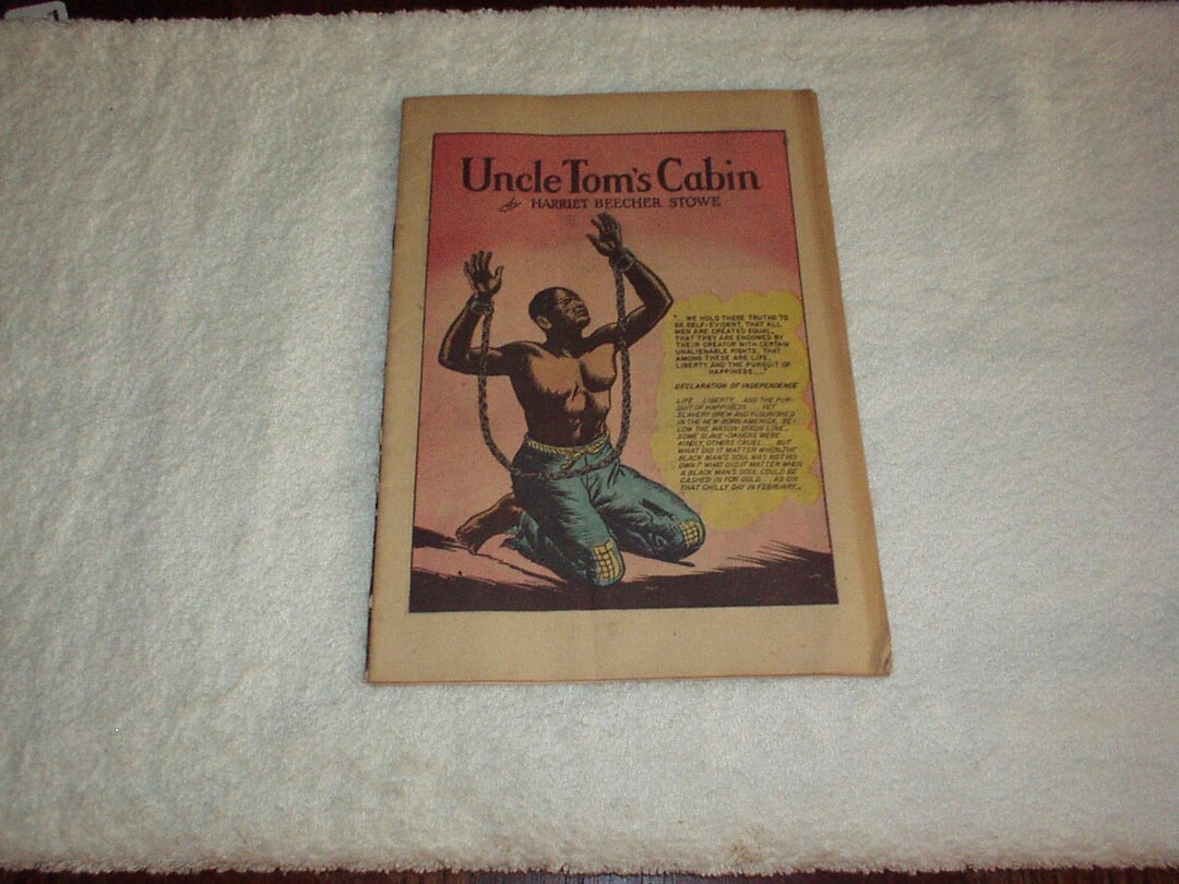 1940s UNCLE TOM'S CABIN Comic Book #15? Classics Illustrated *harriet ...