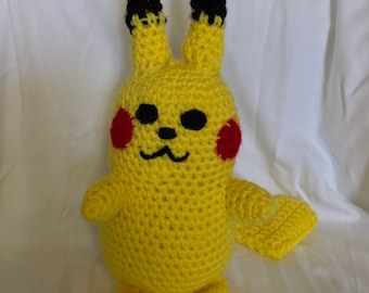 Handmade Chibi Pikachu Pokemon Amigurumi - Etsy
