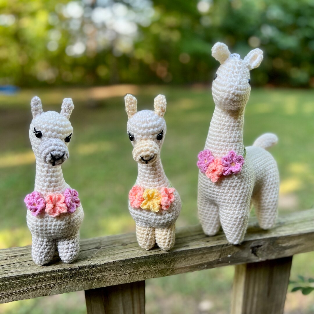 Crocheted Llamas - Etsy