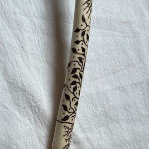 Willow Wand, Tree of Life Wand, Wiccan Wand, Handmade Wand, Wood Burned ...