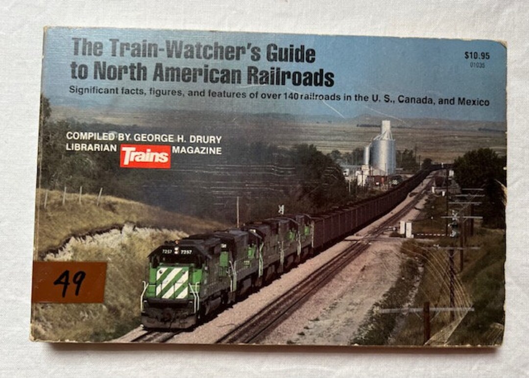 The Train Watcher's Guide to North American Railroads - Etsy