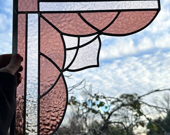 Corner Sea Shell Stained Glass Accents - Etsy