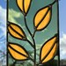Vine Stained Glass Branch Panel - Etsy