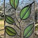 Vine Stained Glass Branch Panel - Etsy