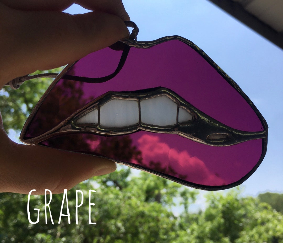 Hot Lips Sexy Stained Glass Lips - Etsy