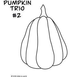Commercial Use Digital Lumpy Pumpkin Trio Stained Glass Sun Catcher ...
