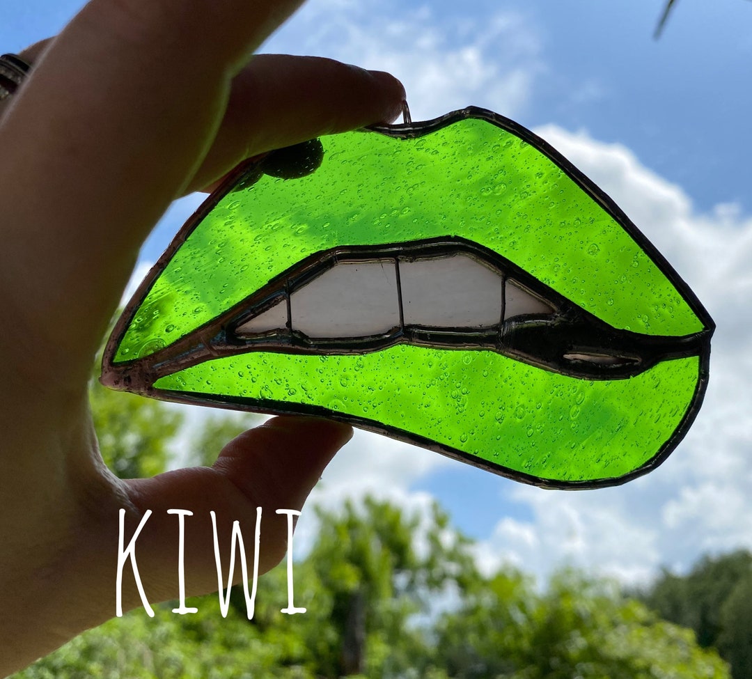 Hot Lips Sexy Stained Glass Lips - Etsy