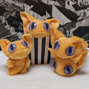 Gremlin Monster Plush, Cute Stuffed Critter, Gremlin Plushie, Handmade ...