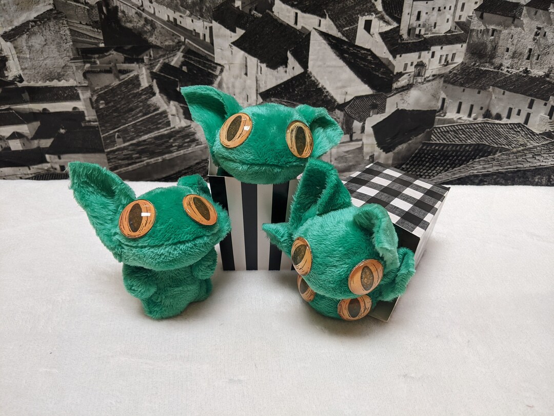 Gremlin Monster Plush, Cute Stuffed Monster, Gremlin Plushie, Handmade ...