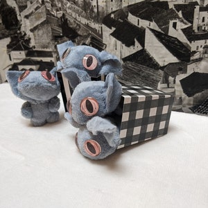 Gremlin Monster Plush, Cute Stuffed Monster, Gremlin Plushie, Handmade ...