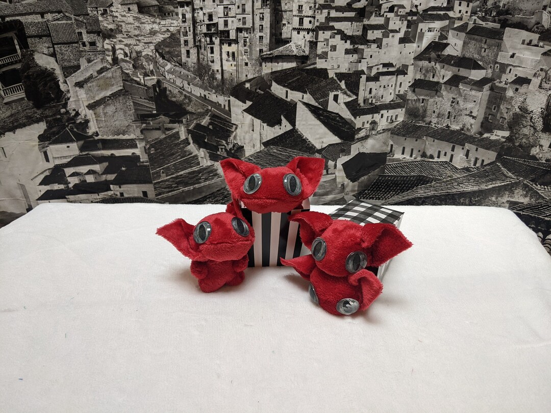 Gremlin Monster Plush, Cute Stuffed Monster, Gremlin Plushie, Handmade ...