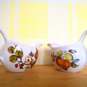 Midwinter Stylecraft Fashion Shape Pair of Milk Jugs / Creamers ...