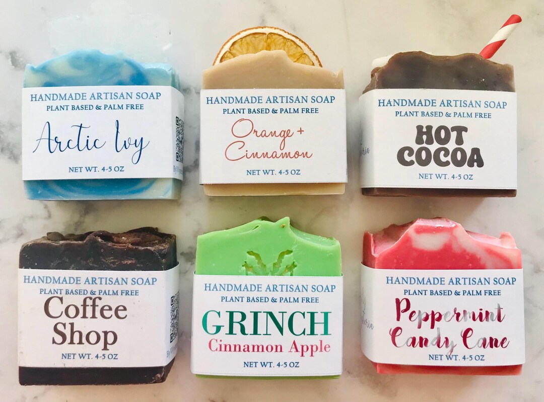 Handmade Artisan Soap Bar All Natural & Vegan Party Favor Self Care ...