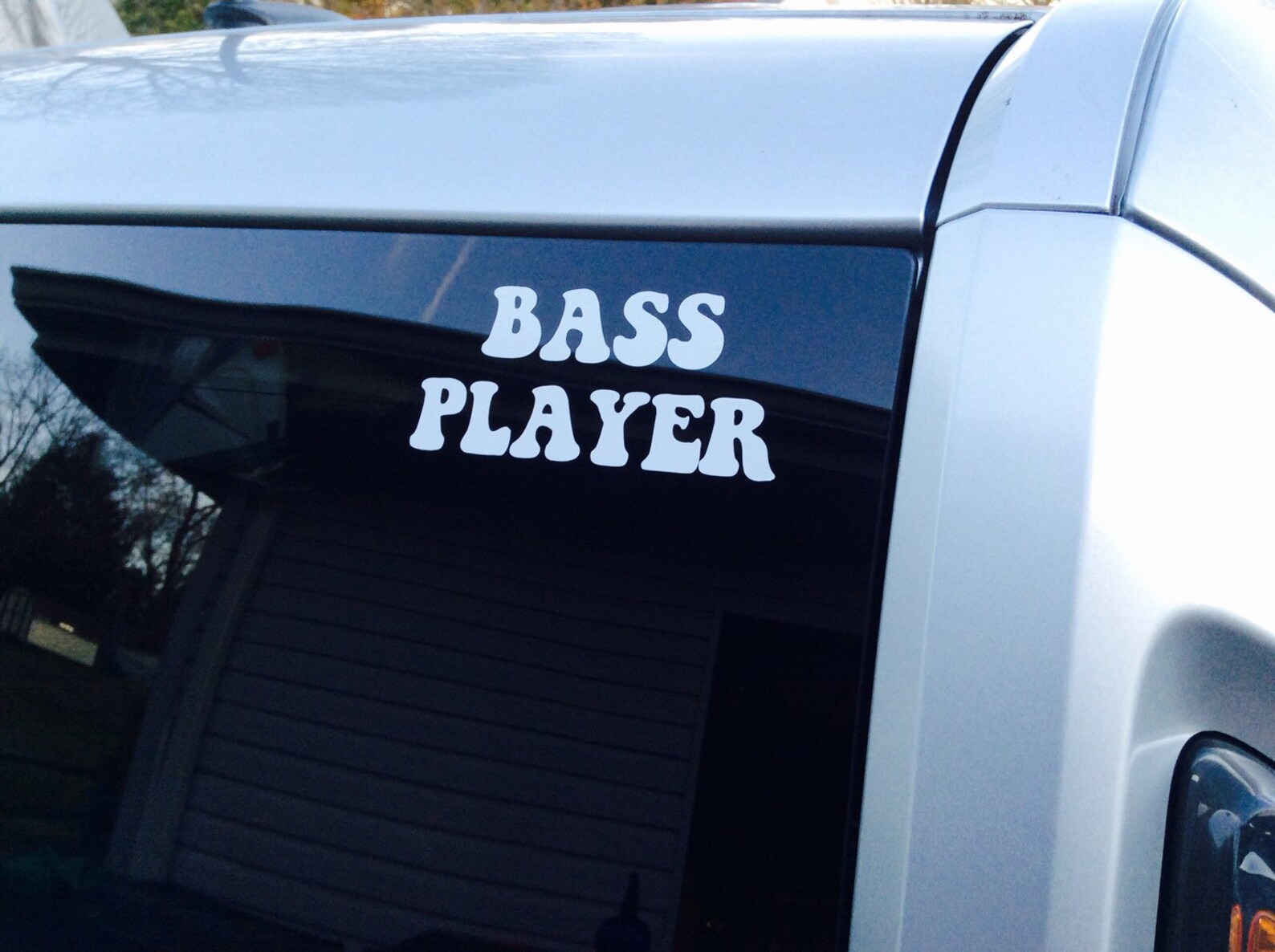 Bass Player Decal Bass Player Sticker Bass Player Vinyl - Etsy