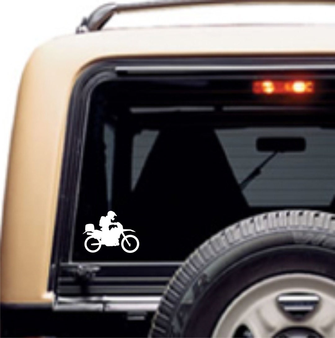 Adventure Rider Outdoor Vinyl Decal, Motorcycle Decal, Dual Sport Decal ...