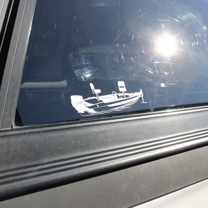 Fishing Boat Decal, Fishing Boat Sticker, Bass Boat Decal, Bass Boat ...