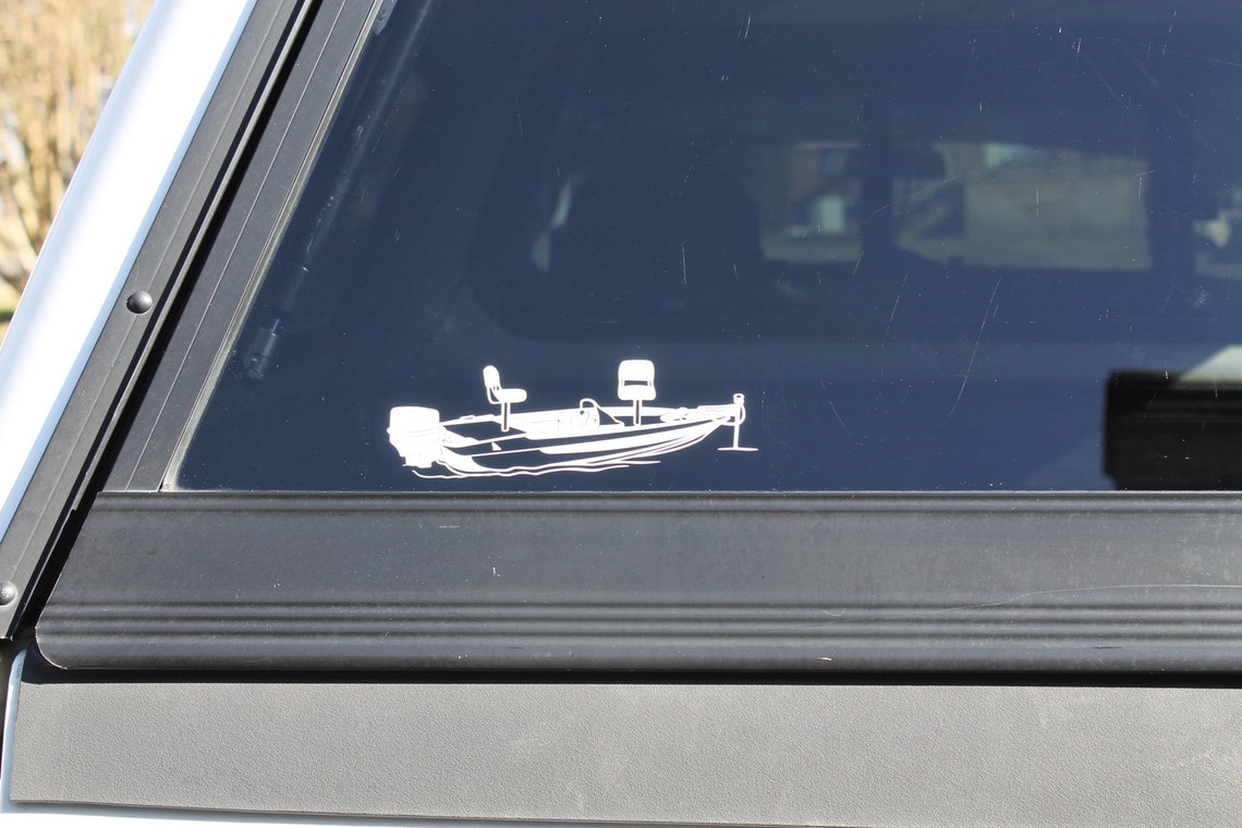 Fishing Boat Decal Fishing Boat Sticker Bass Boat Decal - Etsy