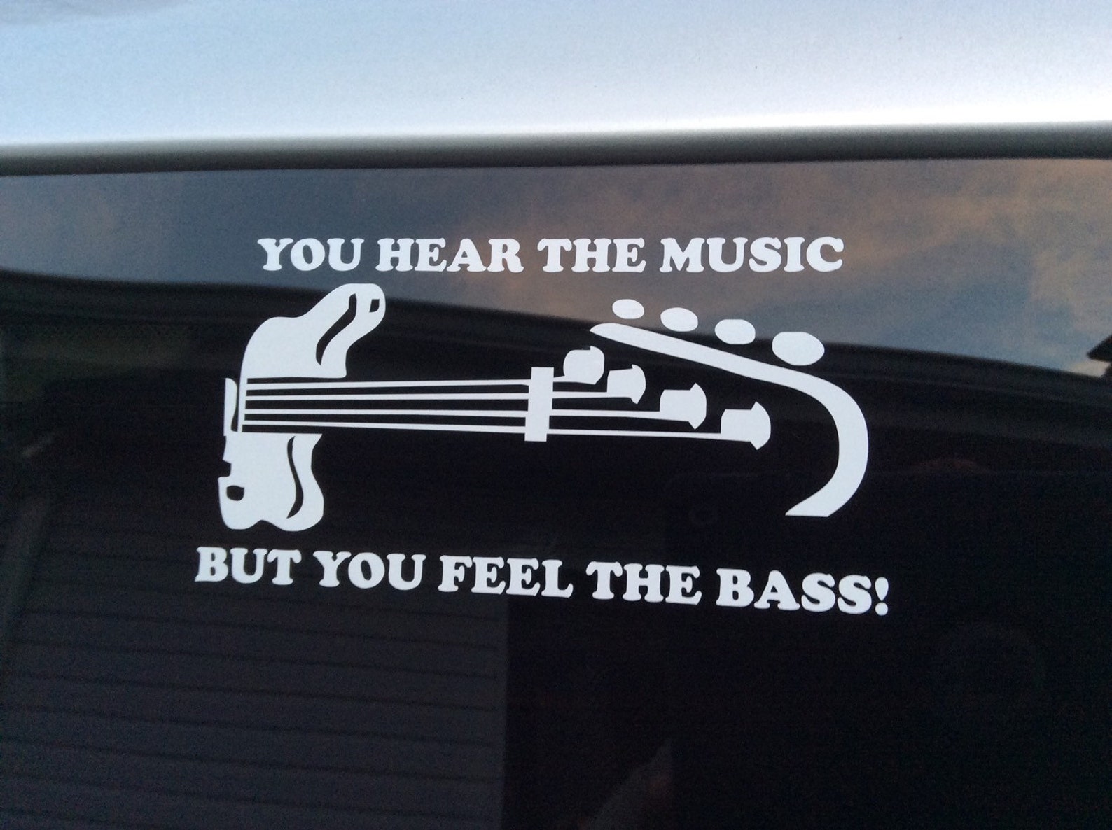 Bass Player Decal, Bass Player Sticker, Bass Guitar Decal, Bass Guitar ...