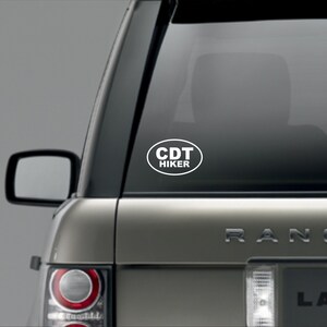 CDT Hiker Decal, CDT Hiker Sticker, CDT Hiker, Continental Divide Trail ...