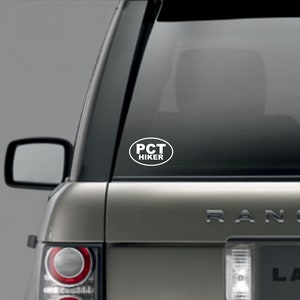 PCT Hiker Decal, PCT Hiker Sticker, PCT Decal, Pacific Crest Trail ...