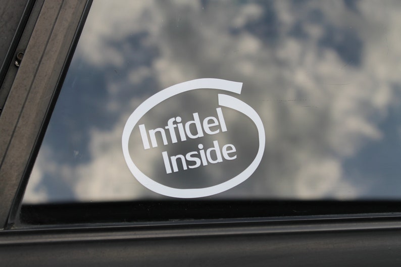 Decal infidel Inside Vinyl | Etsy
