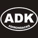 ADK Adirondacks Decal, Adirondack Mountains Sticker, Adirondacks Vinyl ...