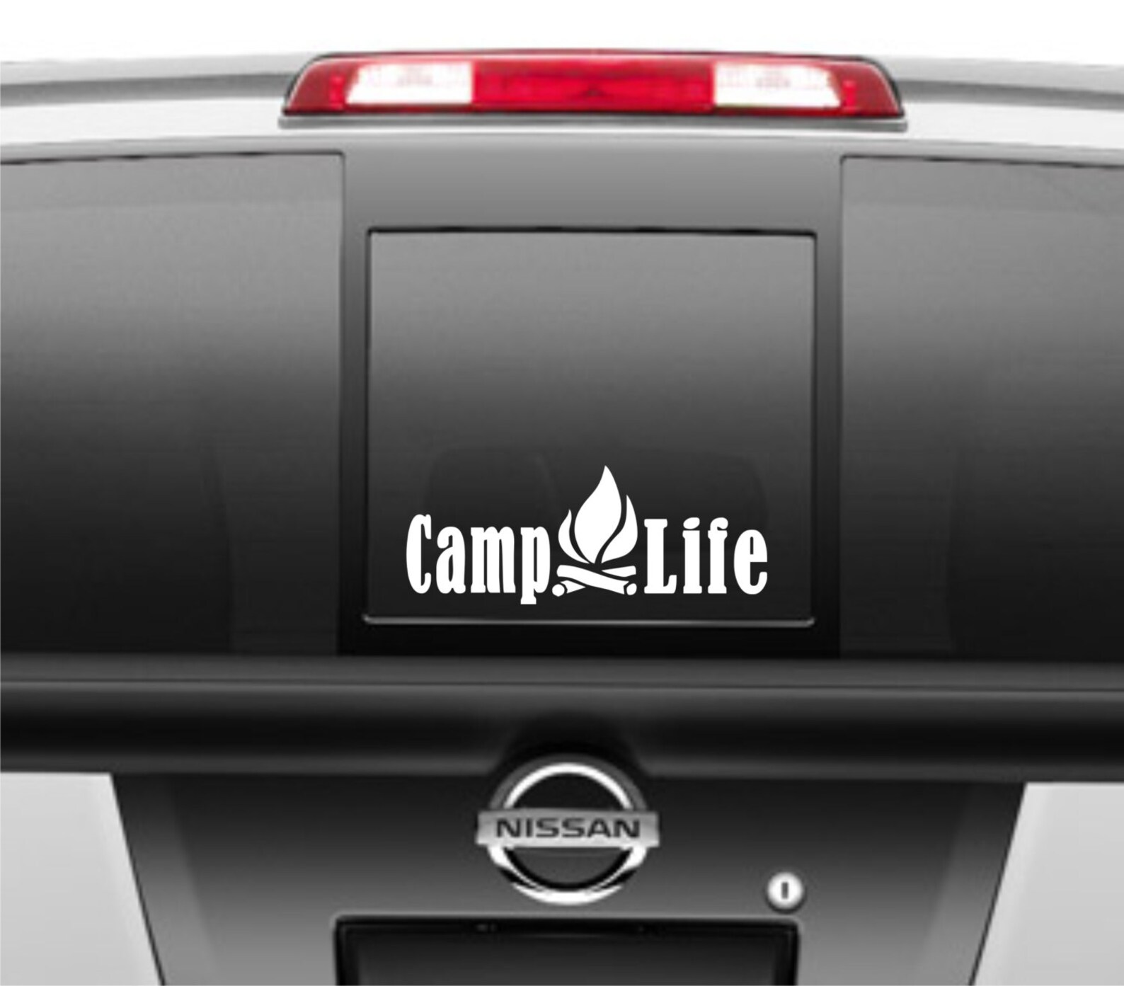Camp Life Vinyl Decal, Camp Life Sticker, Camp Life, Happy Camper Decal ...