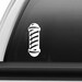 Barber Pole Decal, Barber Pole Vinyl Decal, Barber Pole Sticker, Barber ...