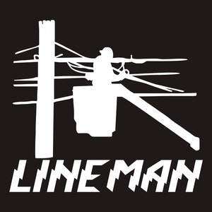 Lineman Vinyl Decal, Lineman Vinyl Sticker, Lineman Decal, Lineman ...