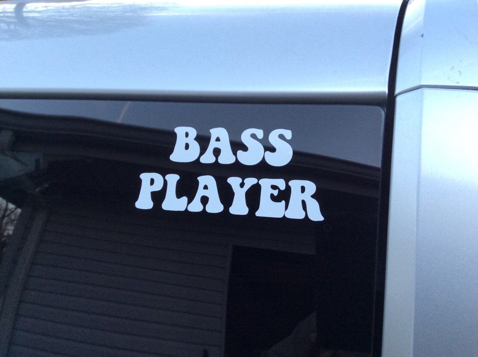 Bass Player Decal Bass Player Sticker Bass Player Vinyl - Etsy