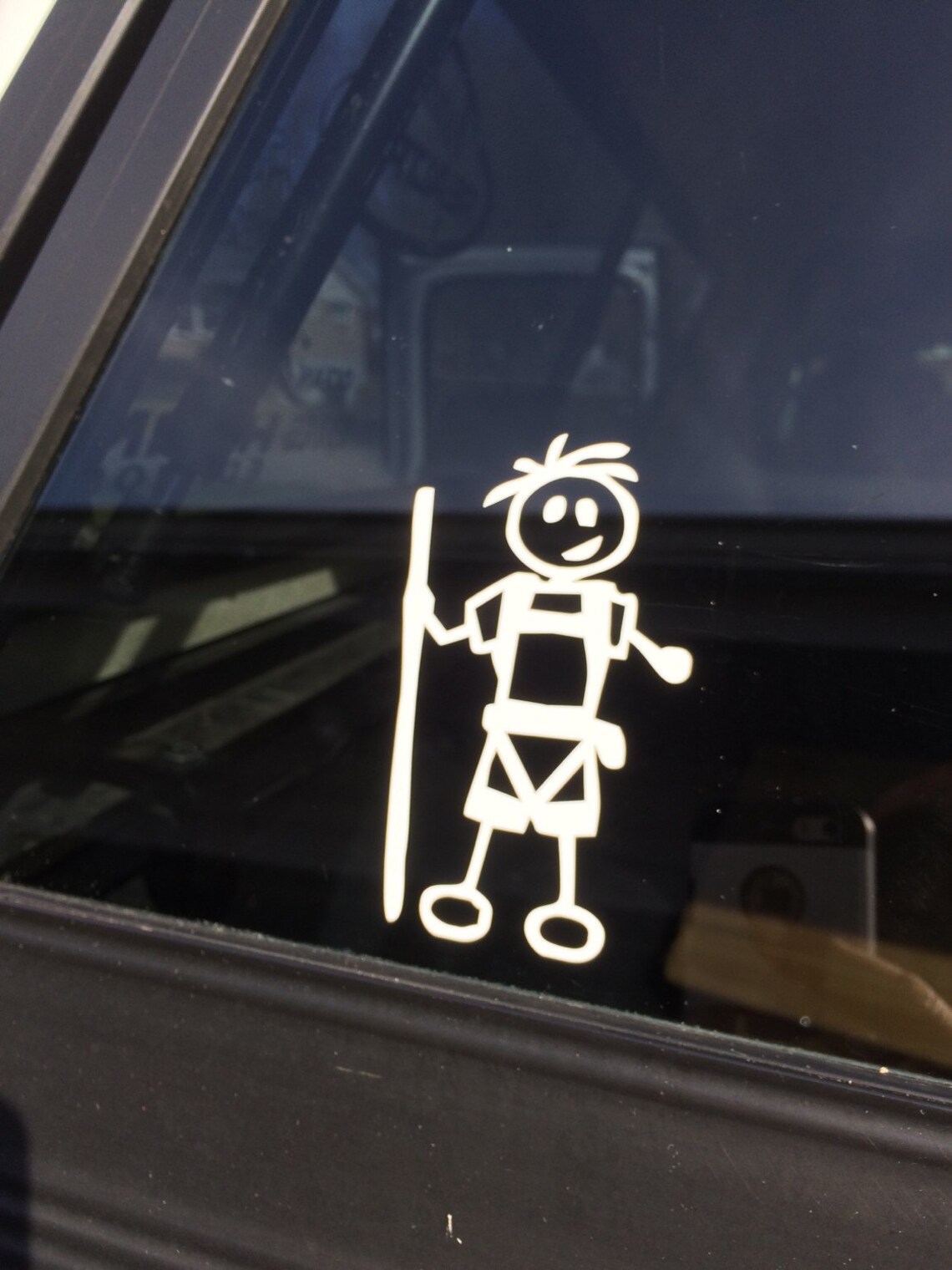 Popular "hiker" Stick Figure Vinyl Decal, Hiker Sticker, Vinyl ...