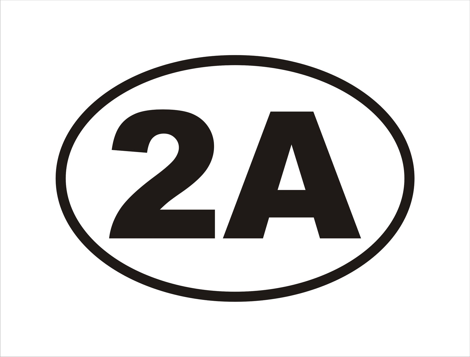 2nd Amendment Vinyl Decal 2A Vinyl Decal 2A Vinyl Sticker | Etsy