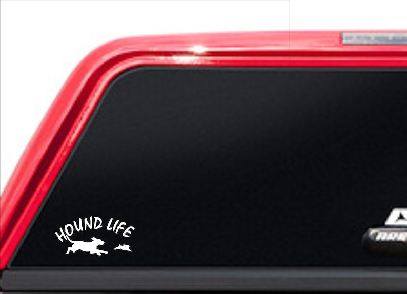 Hound Life Vinyl Decal, Hound Life Sticker, Hunting Dog Decal, Hunting ...