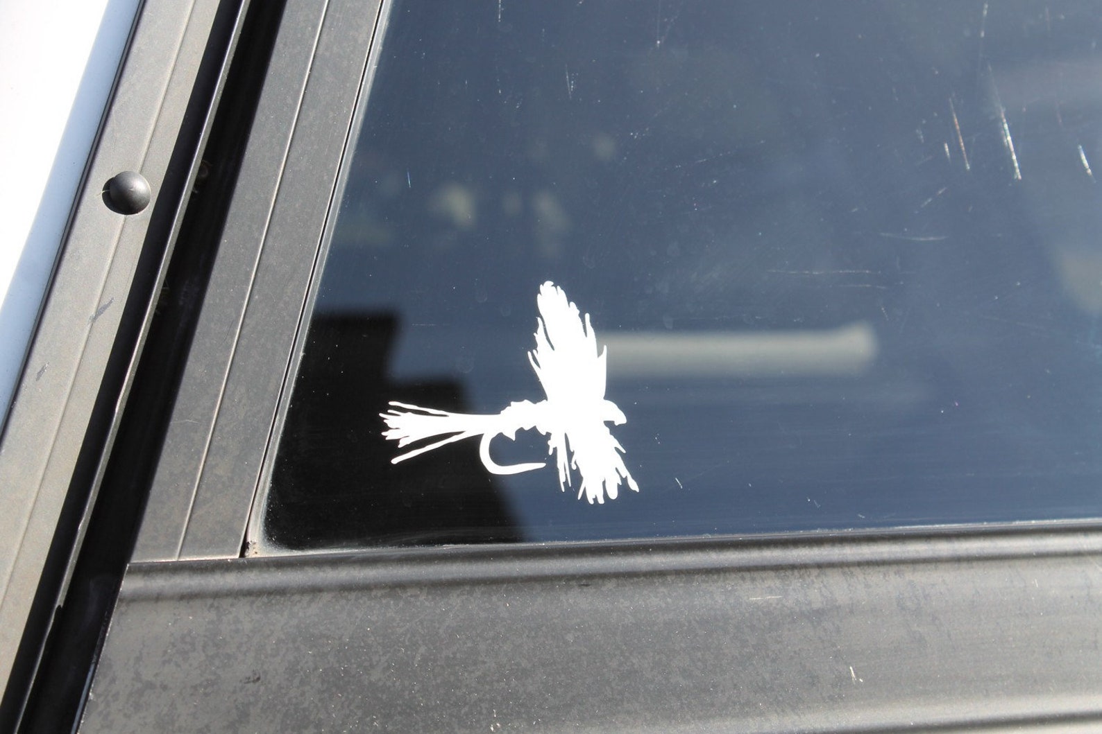 Fly Decal for Anglers Fly Fishermen Decal Fly Sticker Trout | Etsy