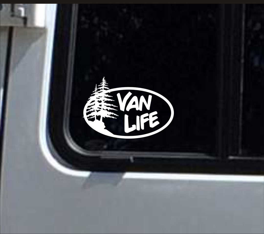 Van Life Vinyl Decal, Van Life, Van Life Sticker, Van Life Decal, Van ...