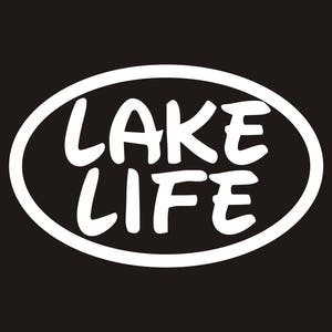 Lake Life Vinyl Decal, Lake Life Sticker, Lake Life Decal, Lake Life ...