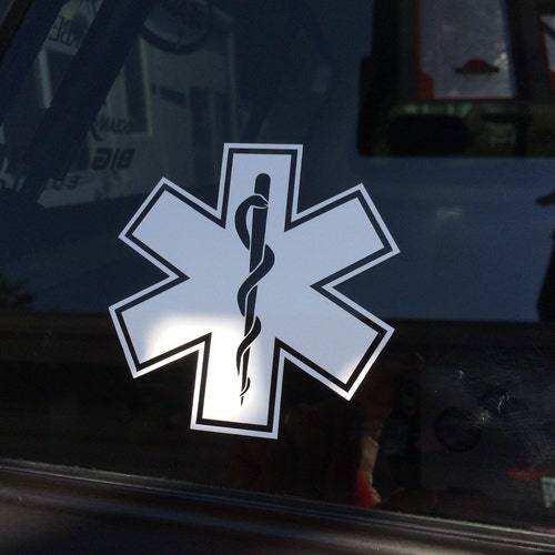 EMT Vinyl Decal EMT Sticker Emergency Medical Technician - Etsy