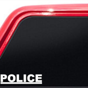 Police Vinyl Decal, Police Sticker, Police Vinyl Outdoor Decal, Police ...