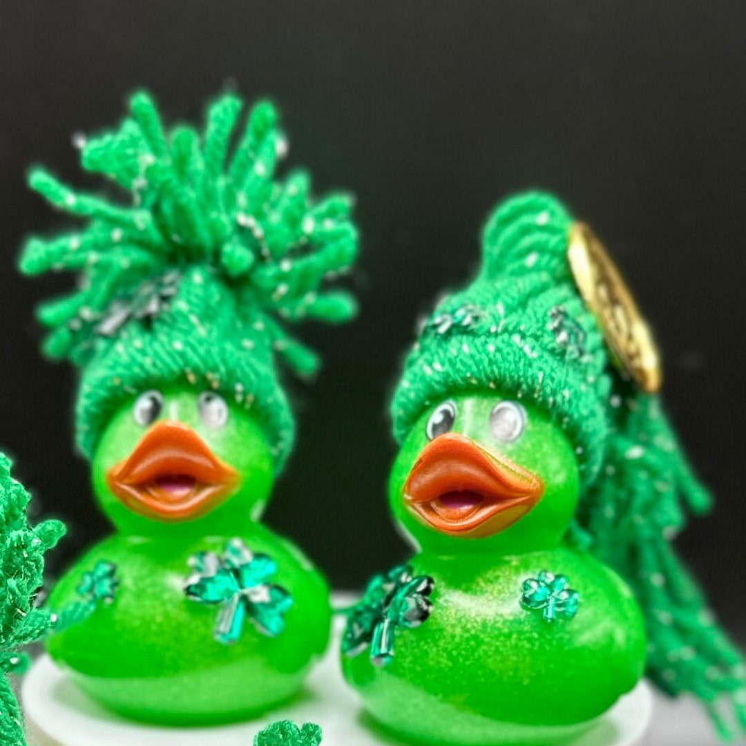 St Patty's Day Ducks, Unique Rubber Ducks, Custom Rubber Ducks, Funny ...