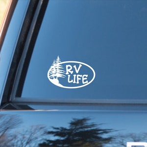 RV Life Vinyl Decal, RV Life, RV Life Vinyl Sticker, Recreational ...
