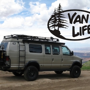 Van Life Vinyl Decal, Van Life, Van Life Sticker, Van Life Decal, Van ...