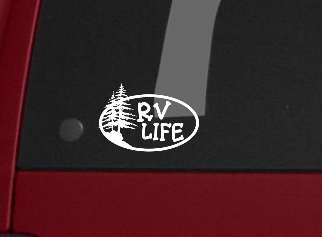 RV Life Vinyl Decal, RV Life, RV Life Vinyl Sticker, Recreational ...