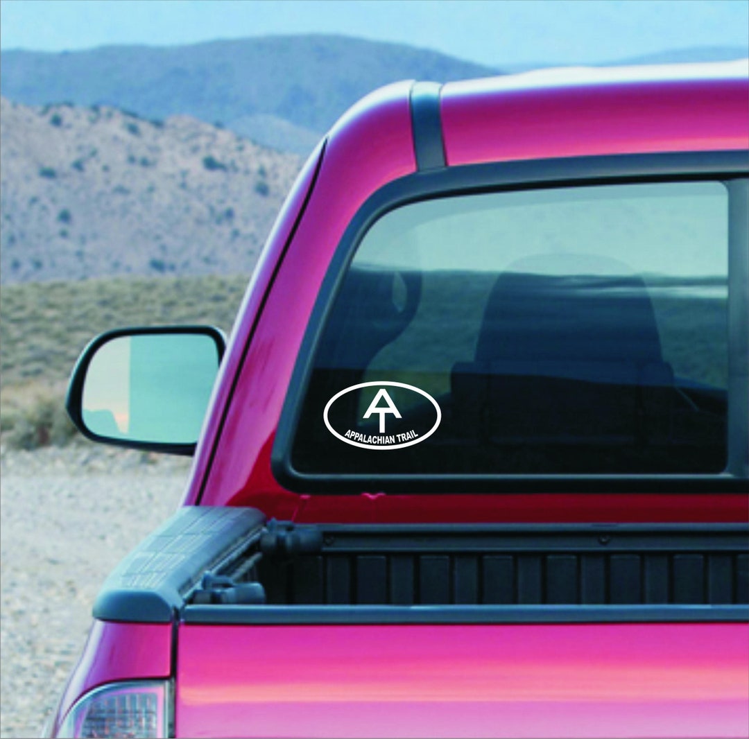 Appalachian Trail Decal, Appalachian Trail Sticker, Hiker Decal, Hiker ...